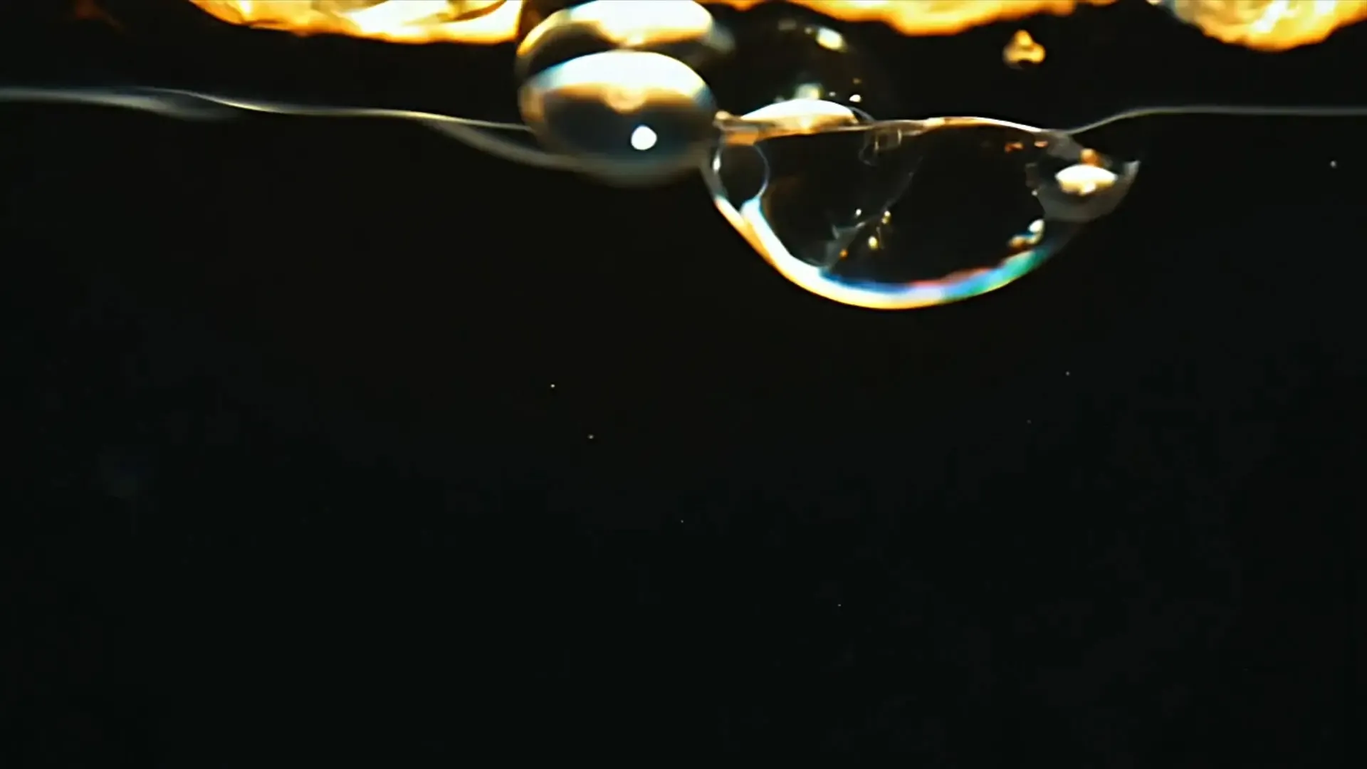 Abstract Liquid Particle Overlay For Creative Title Animation | Videos